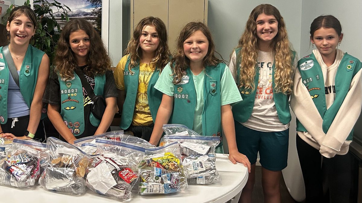 Girl Scout Troop receives Bronze Award - The Almanac